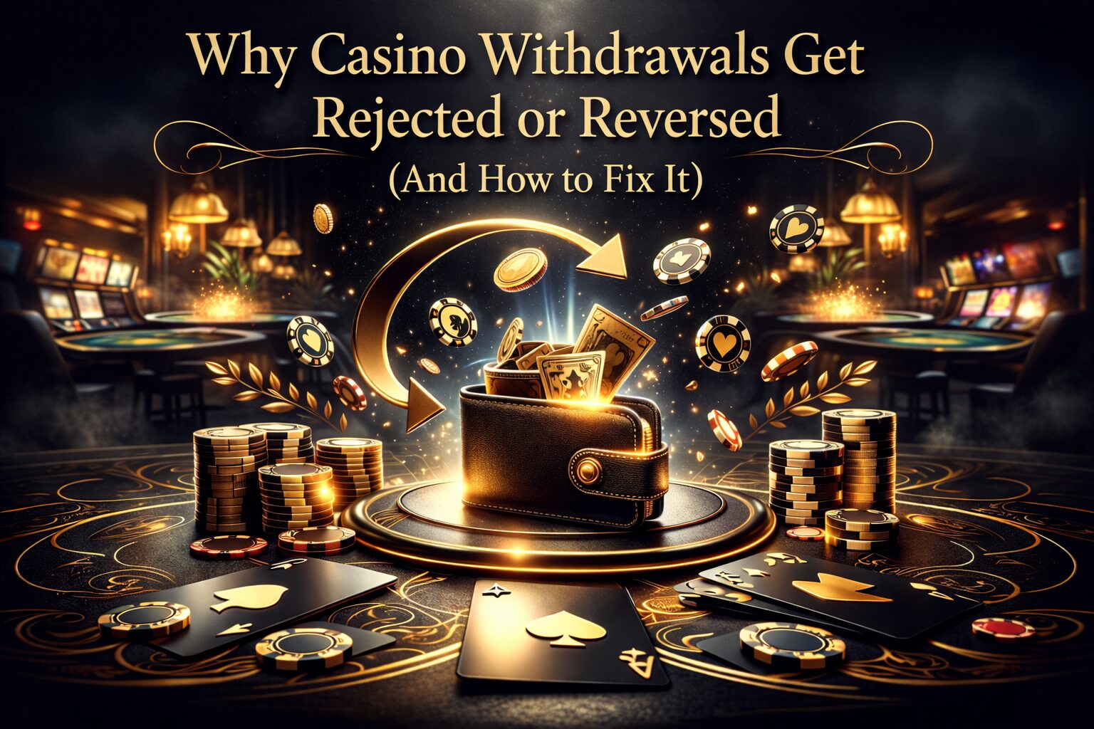 Why Casino Withdrawals Get Rejected or Reversed (And How to Fix It ...